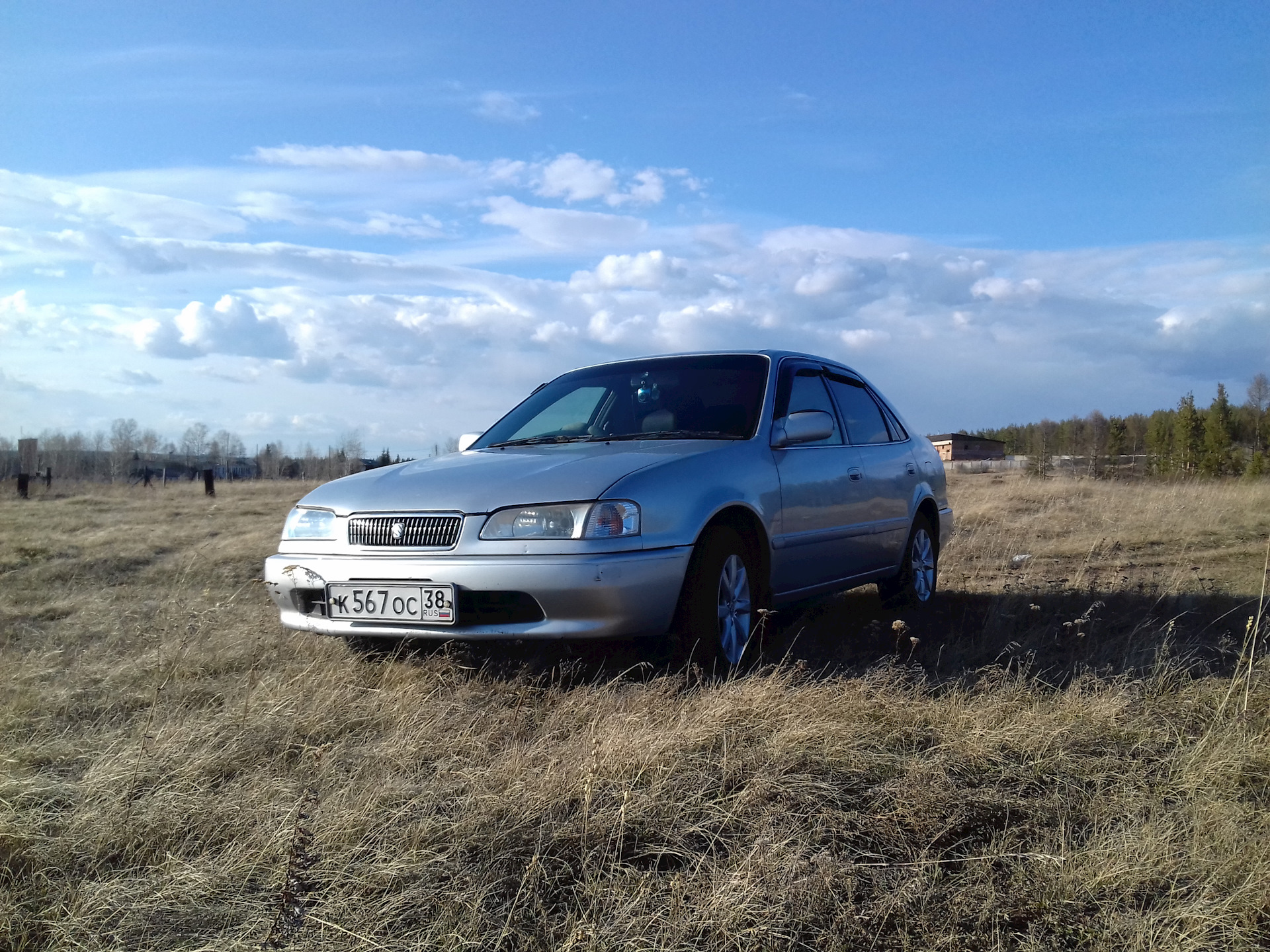 Весна 2016 — Toyota Sprinter (110), 1,5 л., 1998 года | фотография | DRIVE2