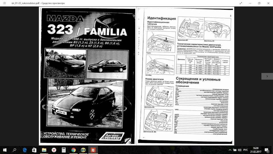 Может кому пригодится мануал на Lantisa — Mazda Lantis, 1,8 л, 1993 ...
