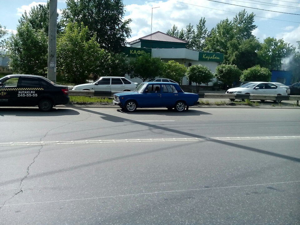 31. Сезон 2017: Перегон в гараж. — Lada 2107, 1,8 л, 1988 года | своими руками | DRIVE2