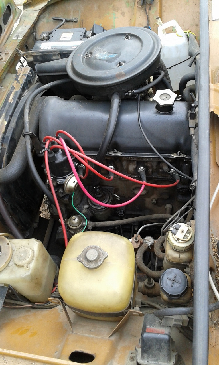 Engine bay. — Lada 2101, 1,3 л, 1979 года | плановое ТО | DRIVE2