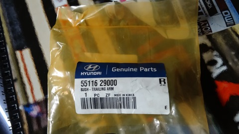 5511629000 Втулка подвески KIA HYUNDAI | Запчасти на DRIVE2