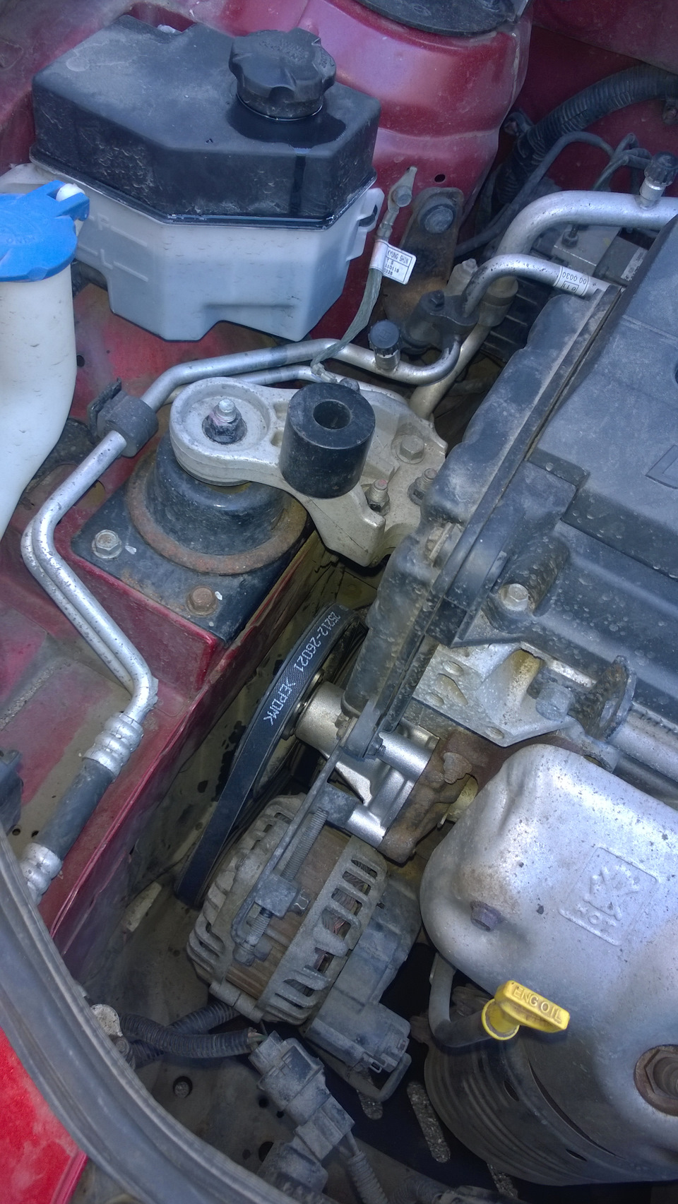 2521226021 ПРИВОДНОЙ РЕМЕНЬ L=90СМ KIA HYUNDAI | Запчасти на DRIVE2