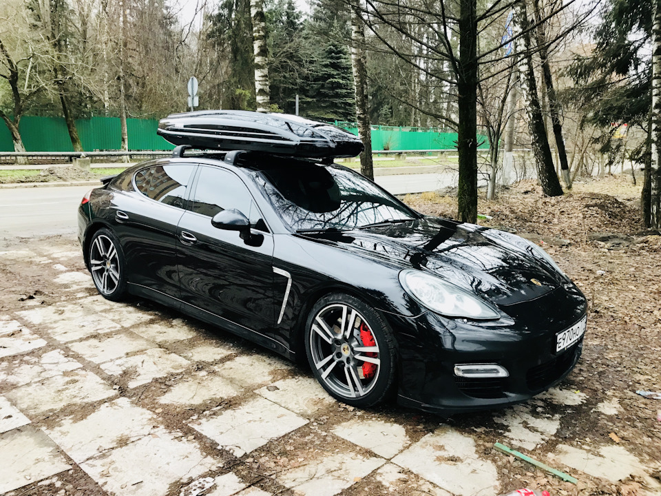 Багажник Thule — Porsche Panamera (1G) 970, 4,8 л, 2010 года ...