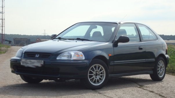 Honda Civic Hatchback (6G) 1.4 бензиновый 1997 | 1.4iS, D14A4 на DRIVE2