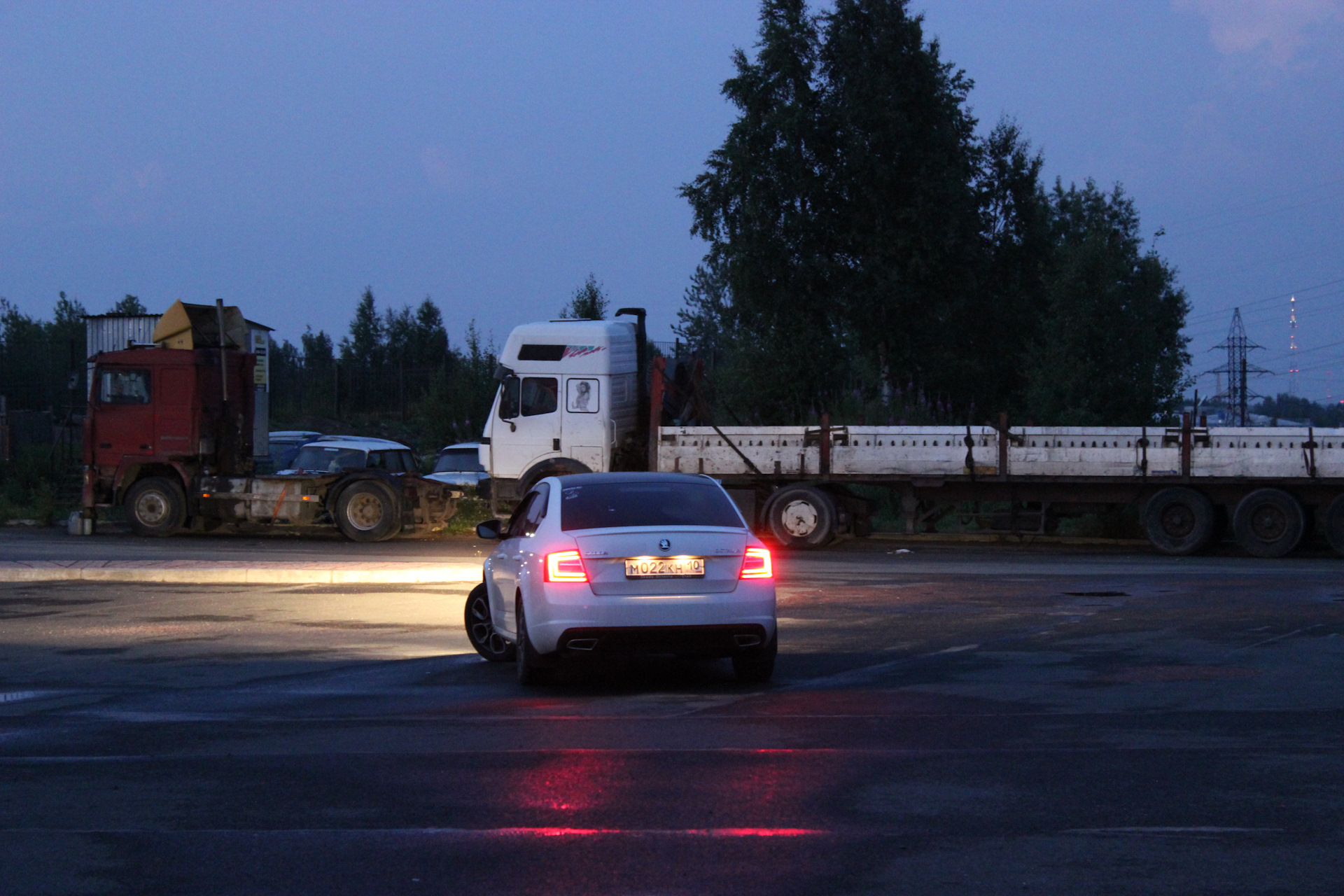 Фонарики LED… ))) — Skoda Octavia A7 Mk3, 1,8 л, 2014 года | стайлинг ...