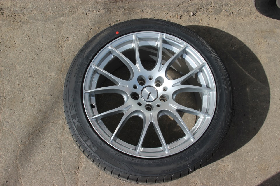 RAYS HOMURA — Skoda Octavia A7 Mk3, 1,8 л, 2013 года | колёсные диски | DRIVE2