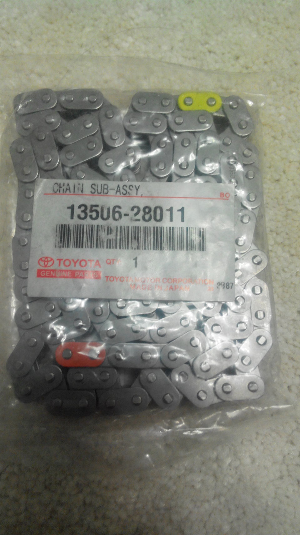 1350628011 Цепь ГРМ основная OEM TOYOTA LEXUS | Запчасти на DRIVE2