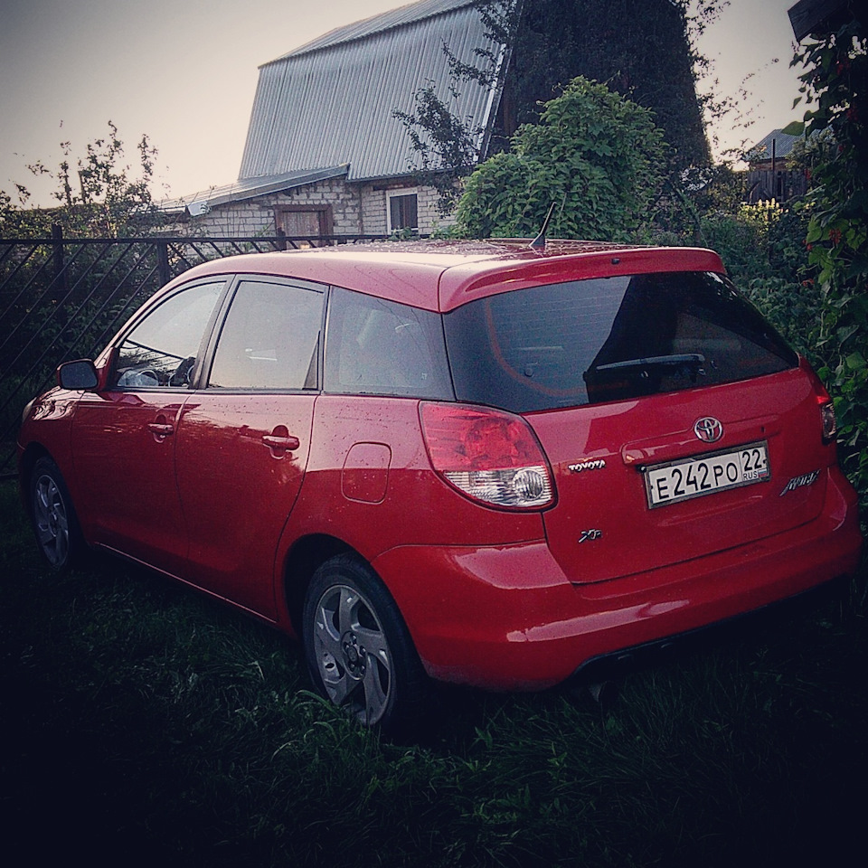 Вот и осень… — Toyota Matrix (1G), 1,8 л, 2002 года | фотография | DRIVE2
