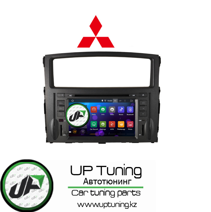 Магнитола на Митсубиси Паджеро 4 с доставкой в Актау — UP Tuning на DRIVE2