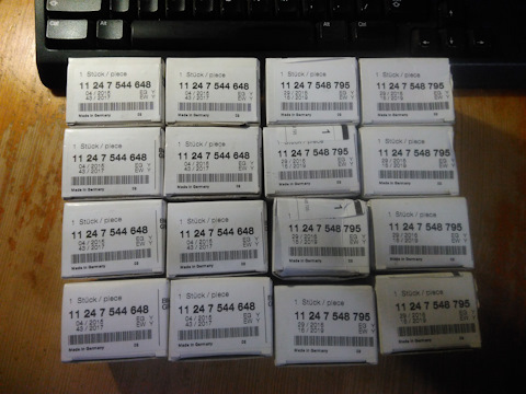 11247544648 Вкладыш подшипника red 54,00mm(0) BMW | Запчасти на DRIVE2