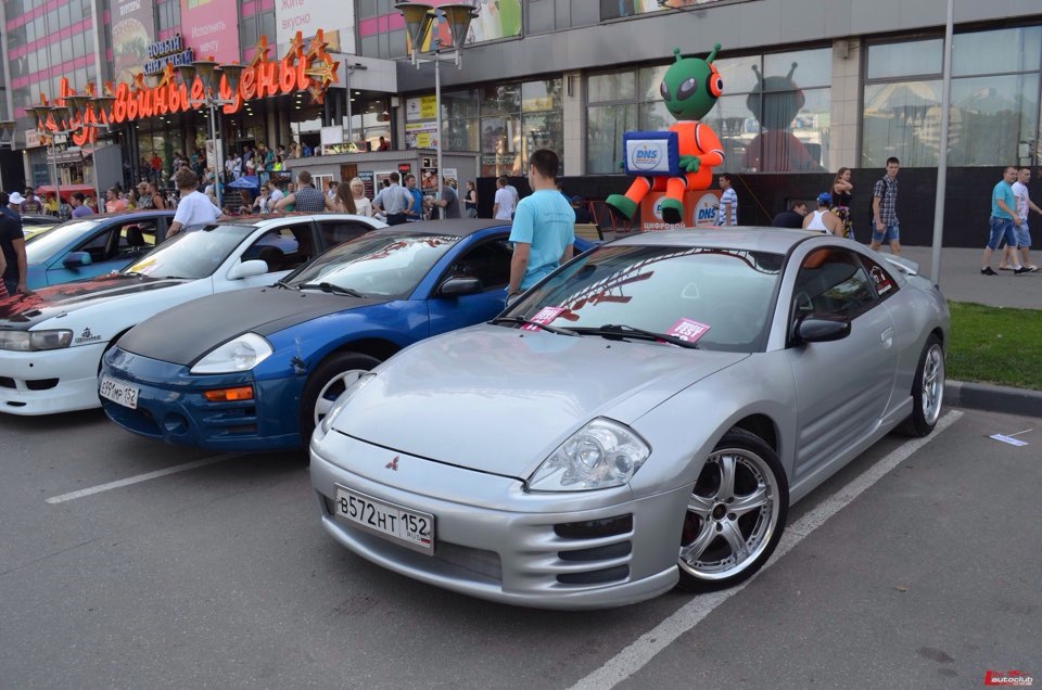 Muscle fest 2015 — Mitsubishi Eclipse (3G), 2,4 л, 2003 года | встреча ...