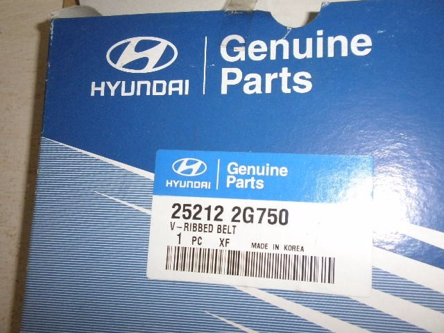 252122G750 ПРИВОДНОЙ РЕМЕНЬ L=90СМ KIA HYUNDAI | Запчасти на DRIVE2