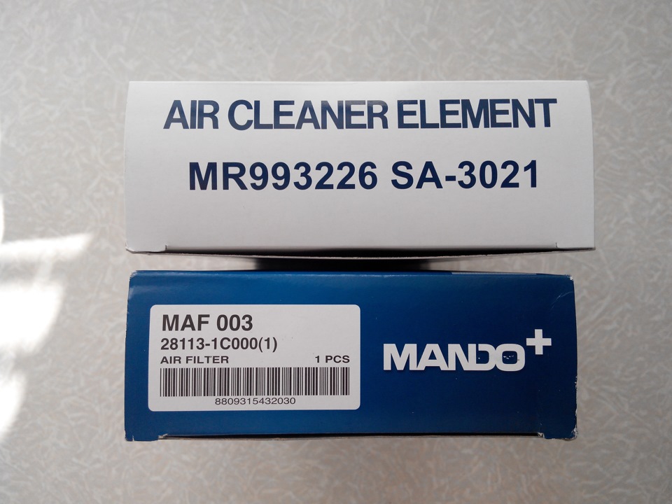 Очередная замена расходников — аналоги (воздушный фильтр) — Mitsubishi ...