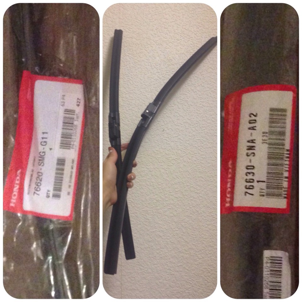 76620SMGG11 Щетка стеклоочистителя Honda | Запчасти на DRIVE2