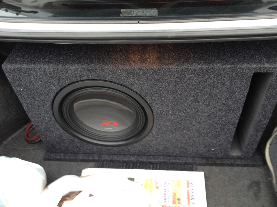 Опыт ФИ Alpine SWR1243 — Honda Torneo, 2,2 л, 2000 года | автозвук | DRIVE2