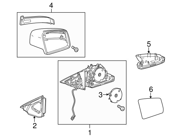 A2128101721 Элемент зеркальный зеркала бокового. Mercedes | Запчасти на ...