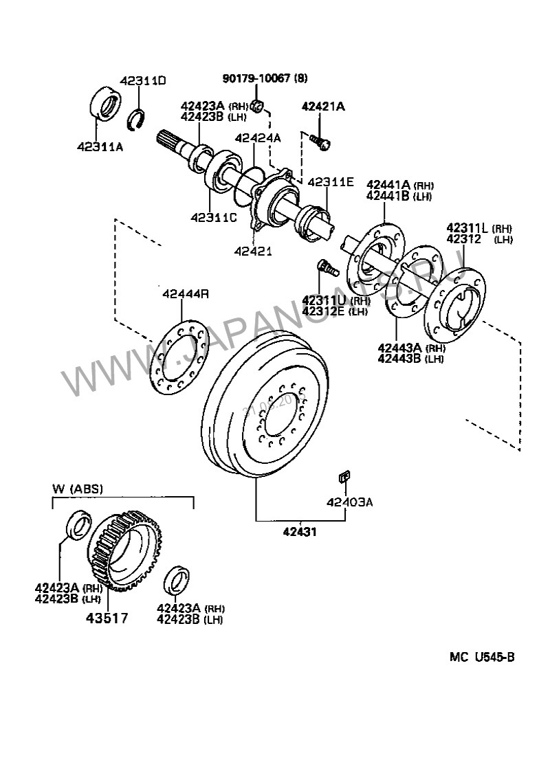 Задний мост — Derways Shuttle, 2,3 л, 2006 года | просто так | DRIVE2