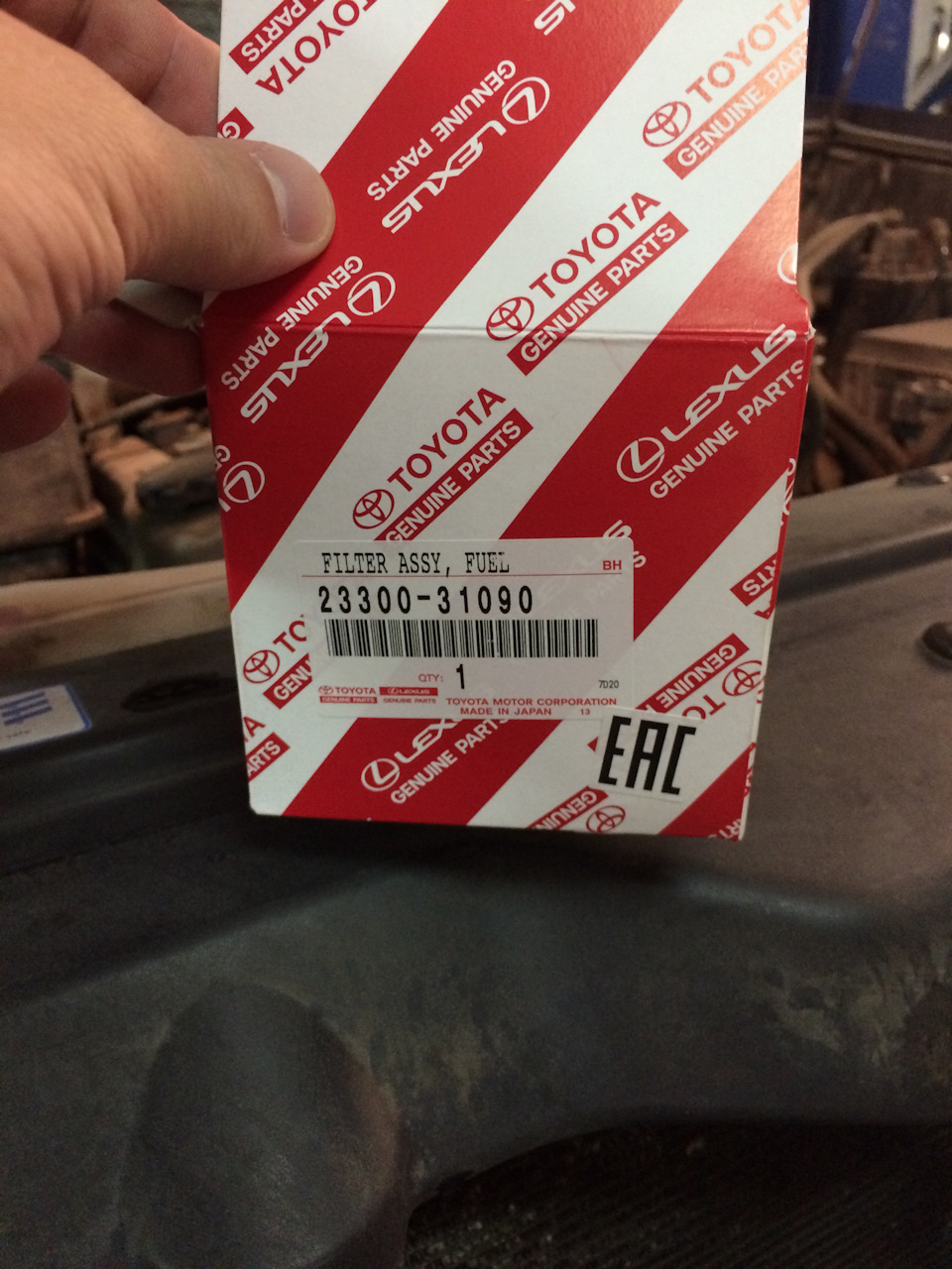 2330031090 Фильтр топливный TOYOTA LEXUS | Запчасти на DRIVE2