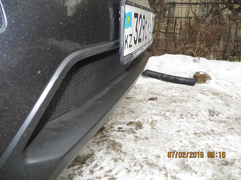 Защита радиатора для Subaru XV — Subaru XV (1G), 2 л, 2013 года ...