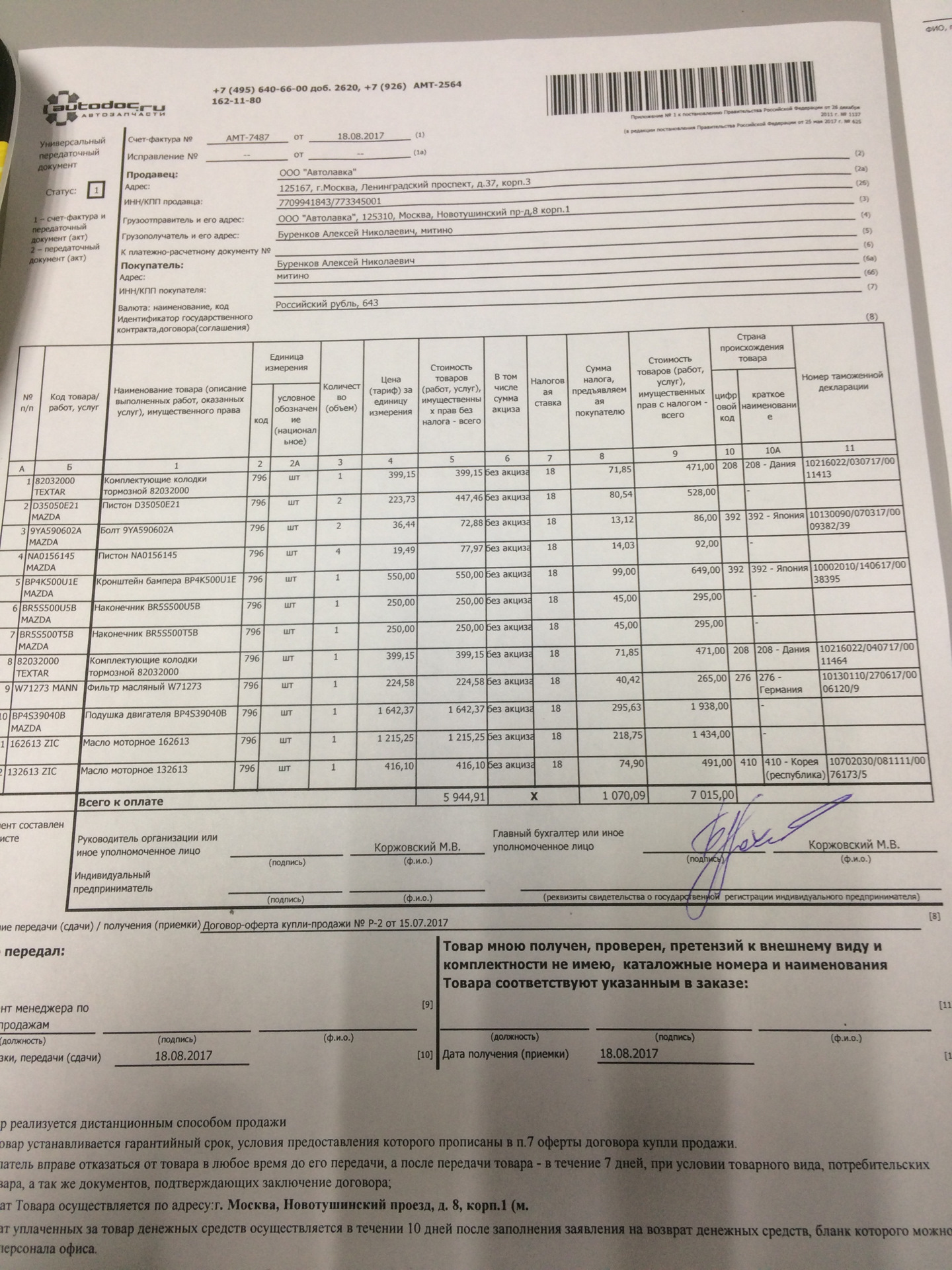 Покупка всего разного для бампера и то — Mazda 3 (1G) BK, 2 л, 2006 ...