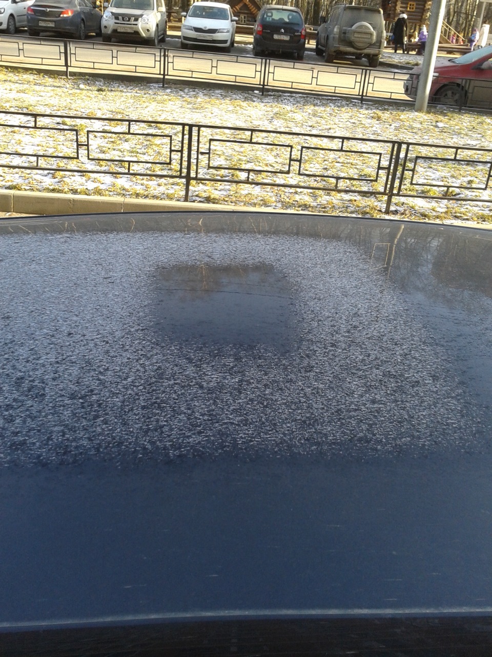 Держатель для смартфона 5.5, необычная установка. + "А как тает на ...