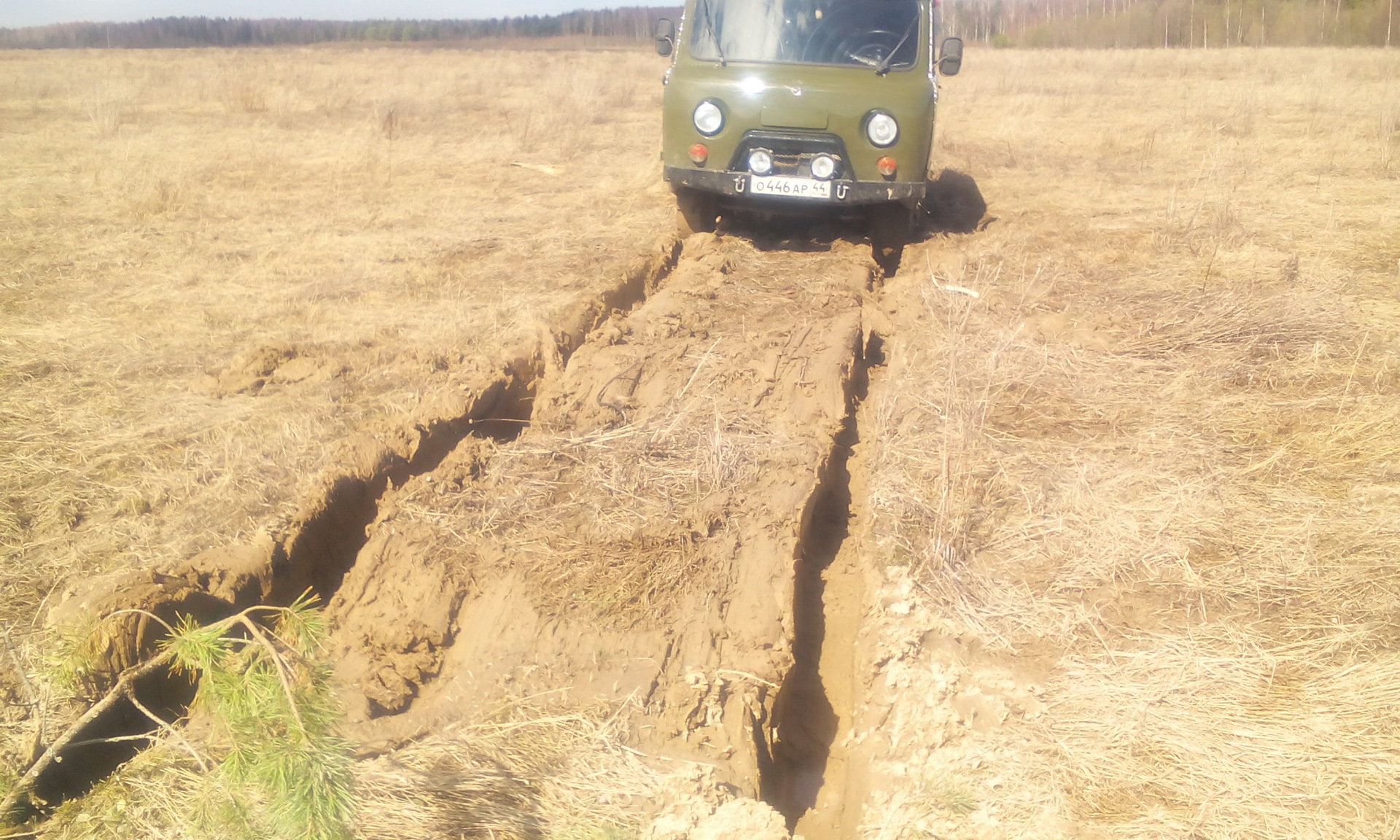 Коварное поле всеной — УАЗ 3909, 2,5 л, 1997 года | покатушки | DRIVE2