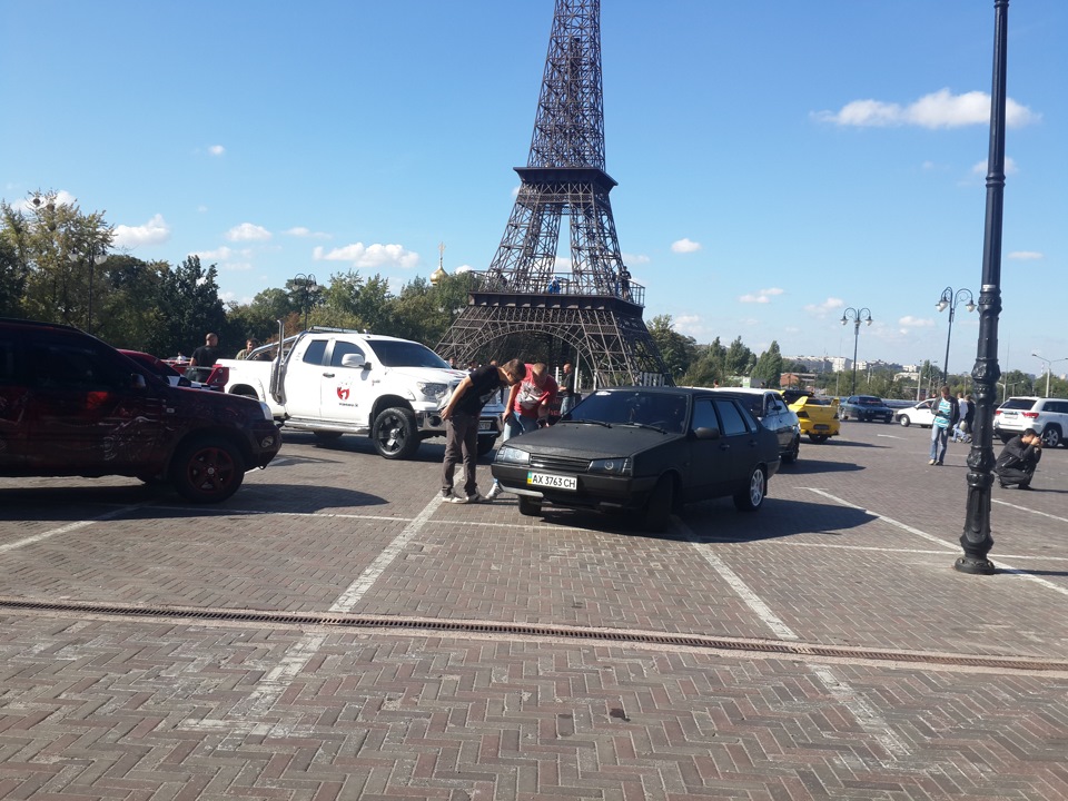 Выставка The first capital и EMMA — Lada 21099, 1,6 л, 2008 года | встреча | DRIVE2