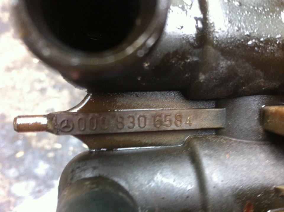 A0008306584 Клапан Mercedes | Запчасти на DRIVE2