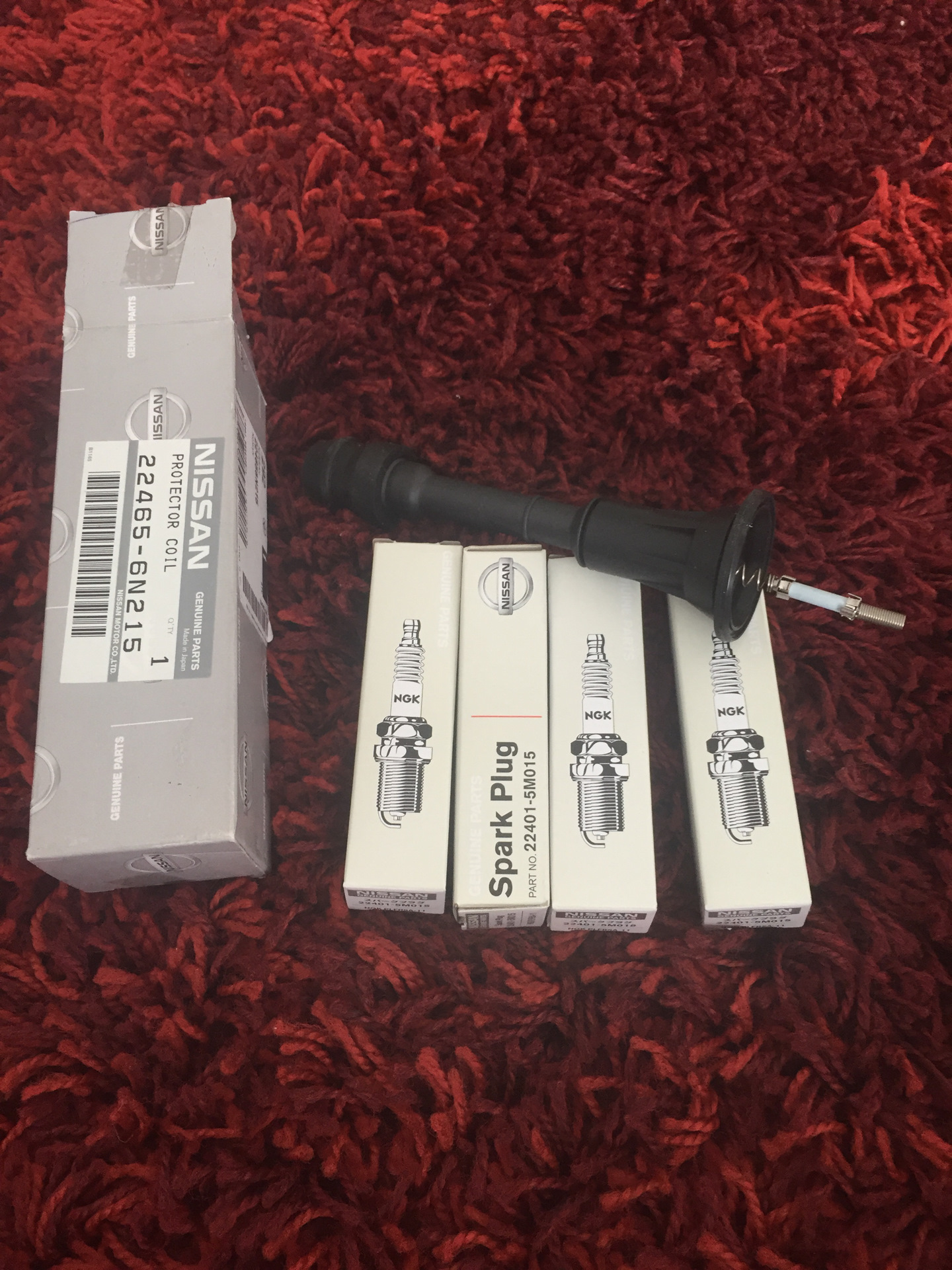 Свечи NGK(отзыв), кожух свечи. — Nissan X-Trail I (t30), 2,5 л, 2003 ...