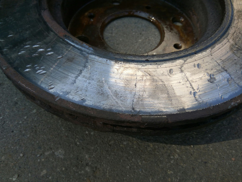 Замена тормозных дисков, неподошедшие колодки и говно-смазка МС-1600 ...