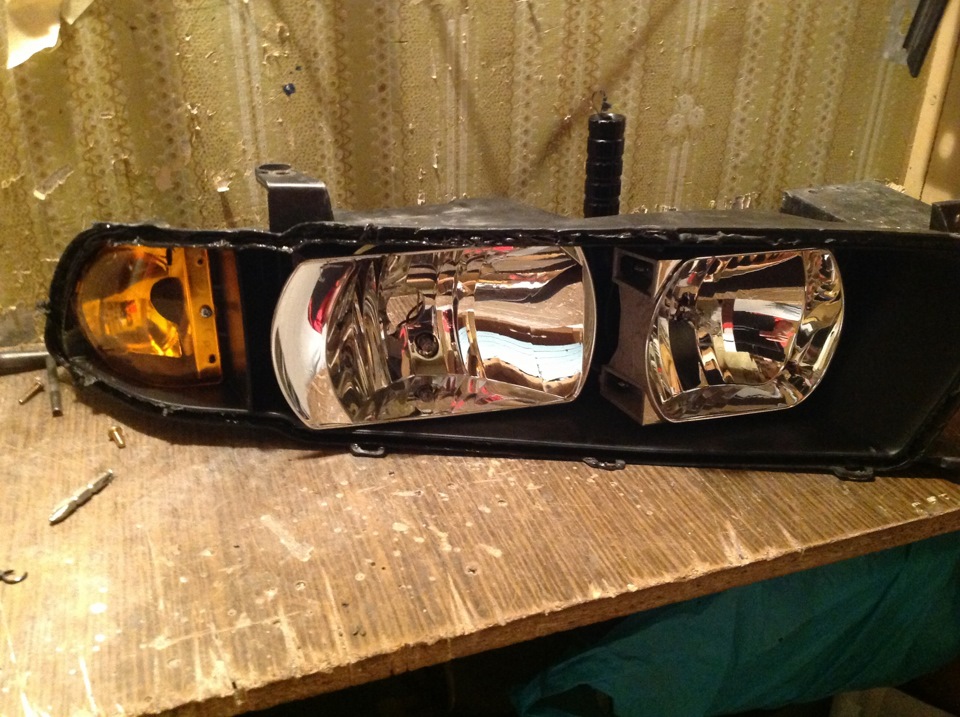 Би линзы 2 — Mitsubishi Legnum, 2 л, 2000 года | тюнинг | DRIVE2