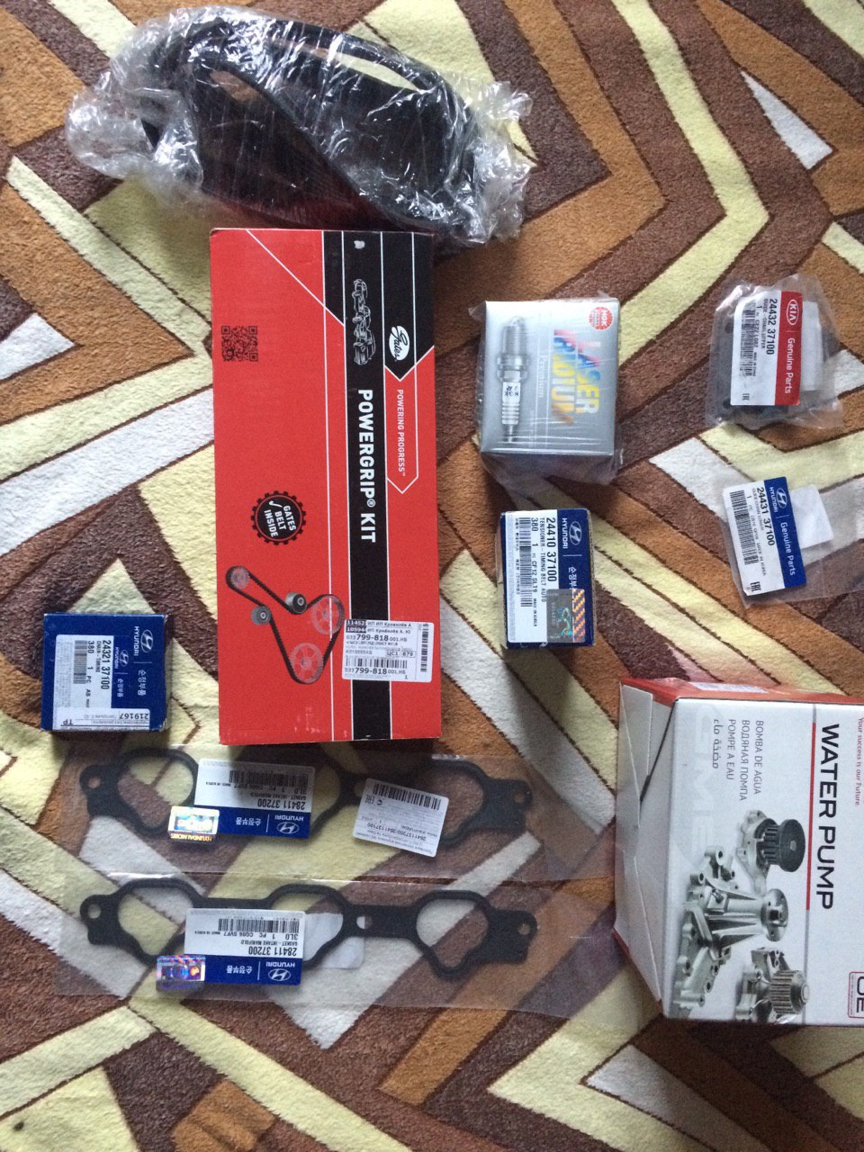 2443137100 НАПРАВЛЯЮЩАЯ ЦЕПИ ДВИГАТЕЛЯ ВНУТРЕННЕГО СГОРАНИЯ KIA HYUNDAI ...