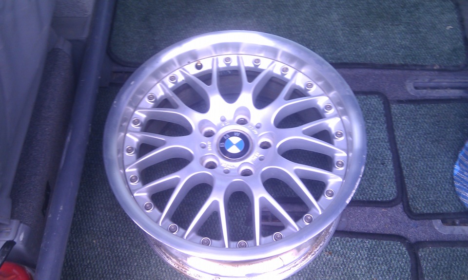 BBS 42style R17 ждут весны) — BMW 5 series (E34), 2,5 л, 1993 года ...