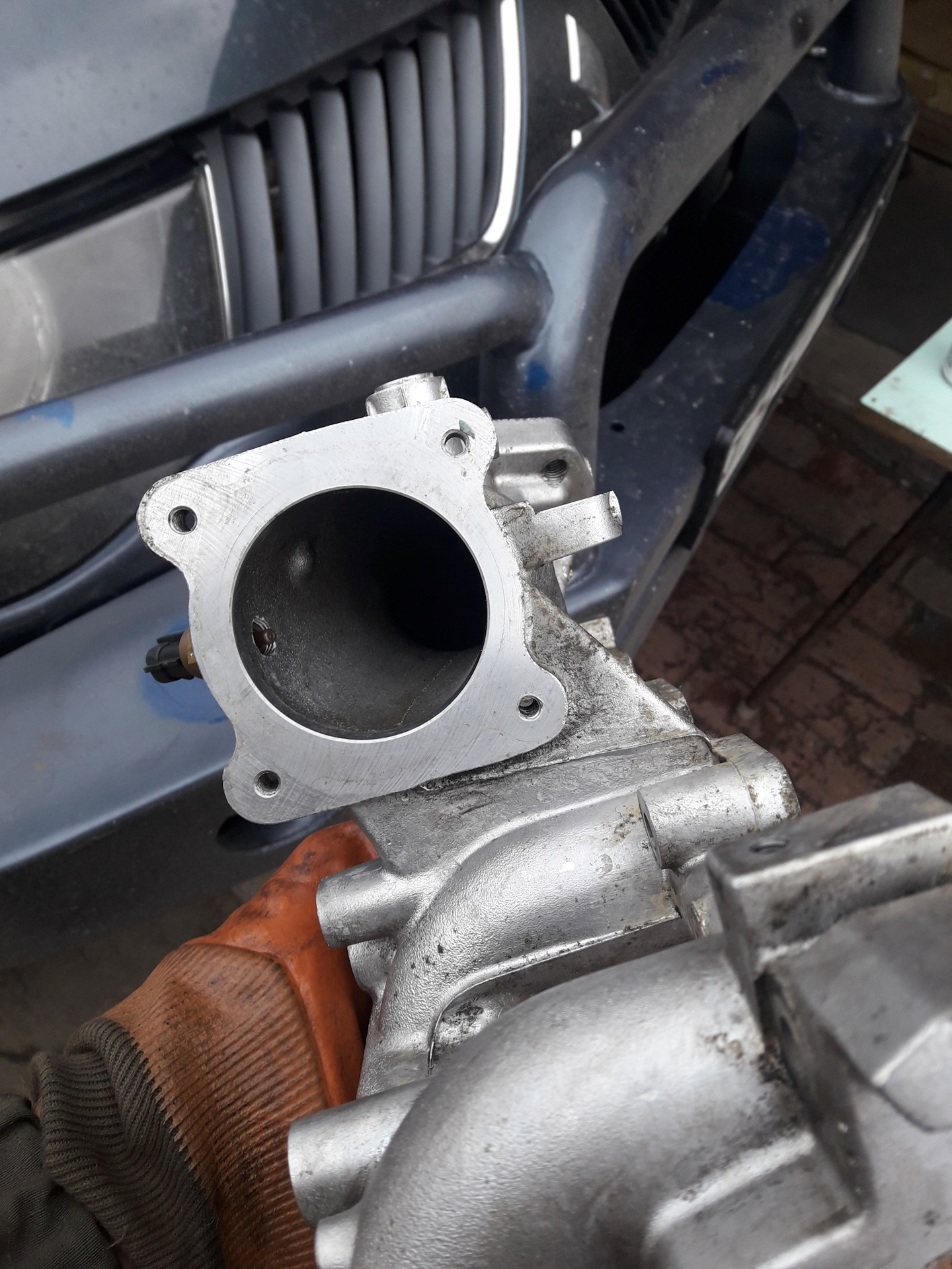 Замена свечей накала — Mitsubishi L200 (4G), 2,5 л, 2007 года ...