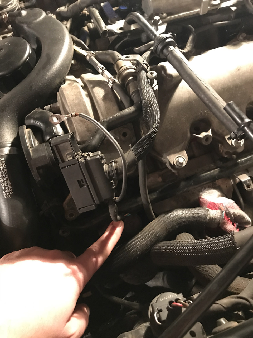 A2215011484 Шланг радиатора Mercedes | Запчасти на DRIVE2