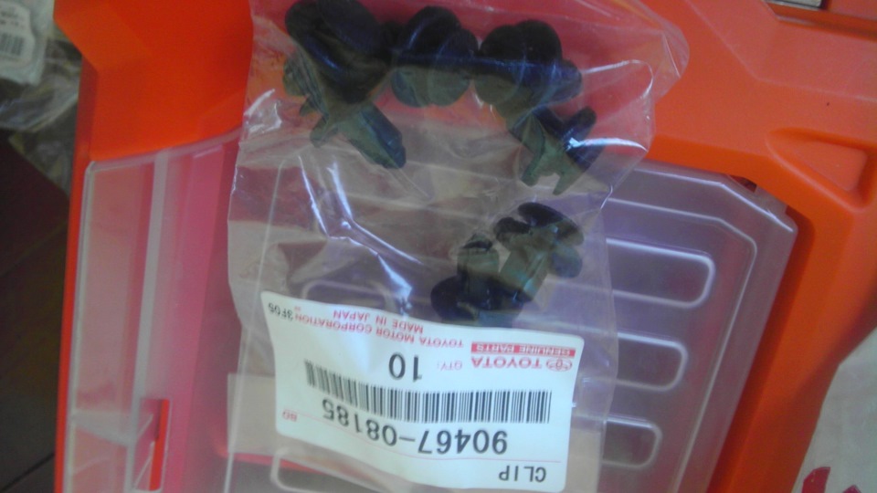 Потихоньку докупаем для перевески бамперов комплект креплений — Toyota ...