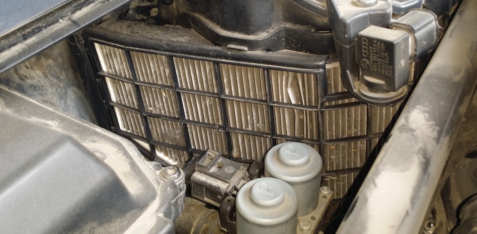 дооснащение фильтром кондиционера — Audi A6 (C6), 2,8 л, 2010 года ...