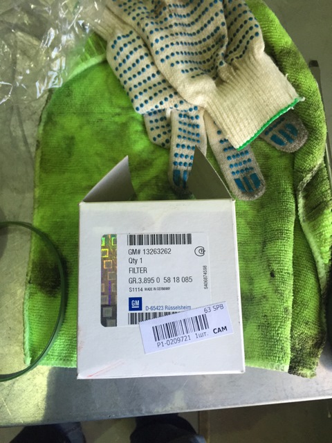 13263262 Фильтр топливный GM | Запчасти на DRIVE2