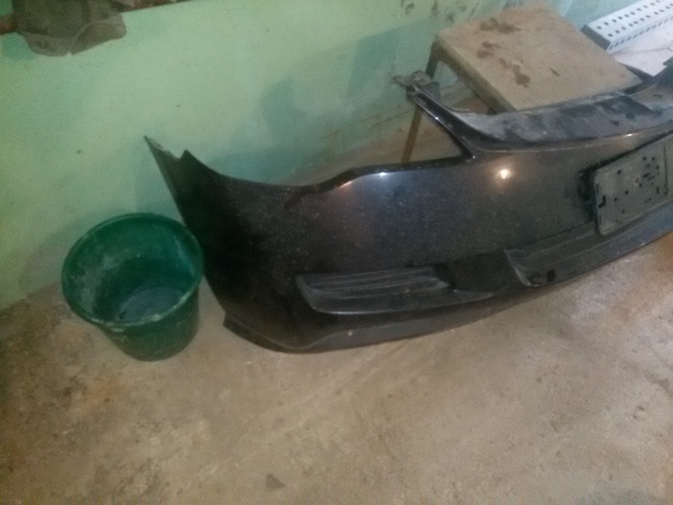 Продам передний бампер от хонды цивик 4d — Honda Civic 4D (8G), 1,8 л ...