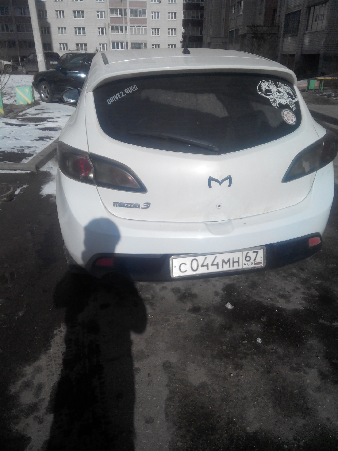 Ремонт заднего бампера. Часть 3. Финал. — Mazda 3 (2G) BL, 1,6 л, 2011 года | визит на сервис ...