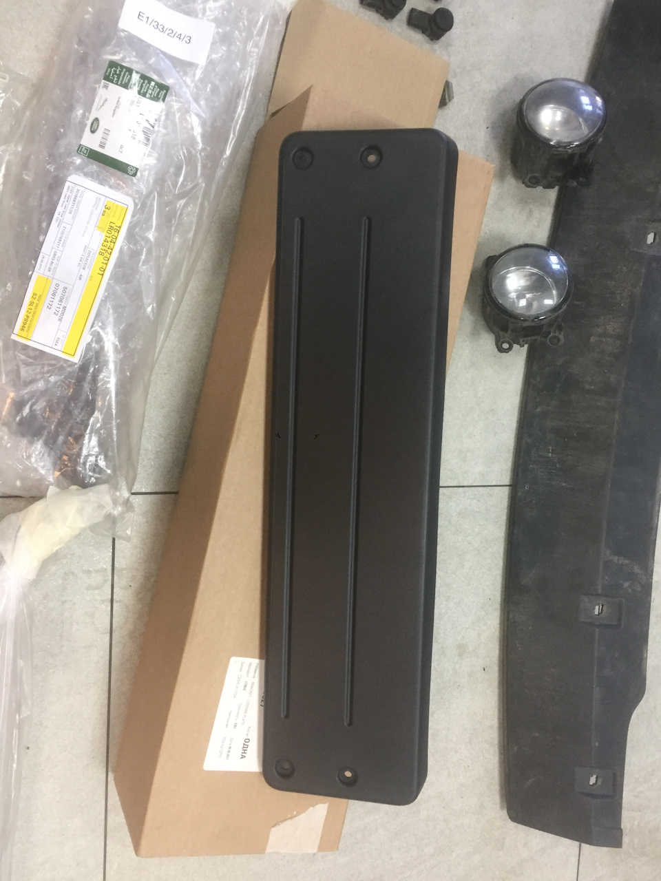 LR014318 Дефлектор Jaguar Land Rover | Запчасти на DRIVE2