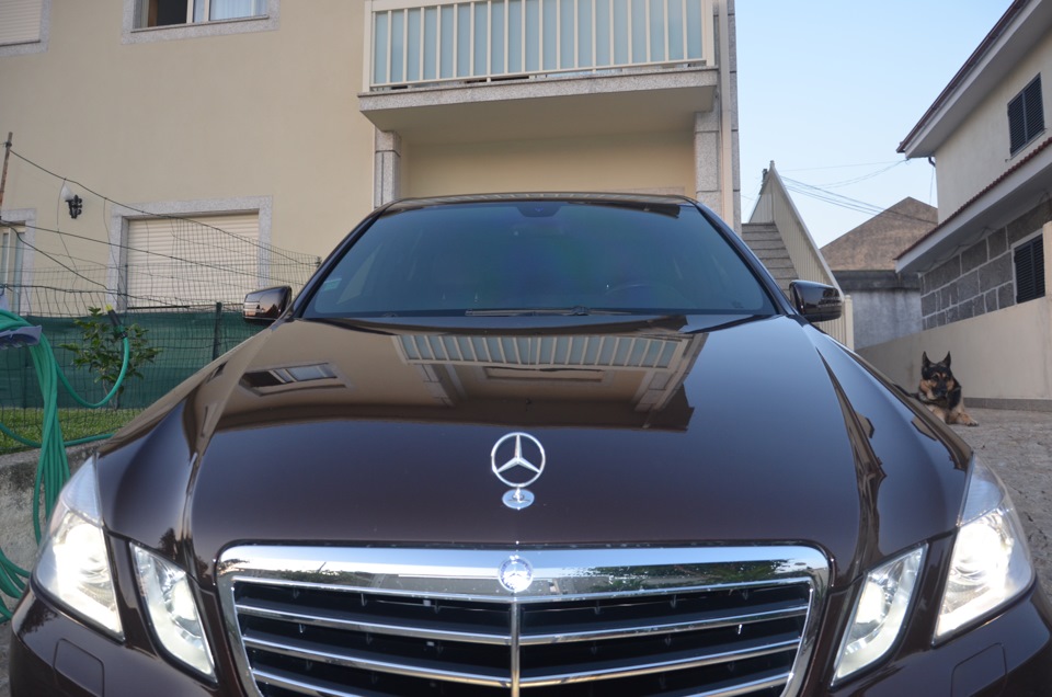 Windows tint film — Mercedes-Benz E-Class (W212), 2,2 л, 2009 года ...