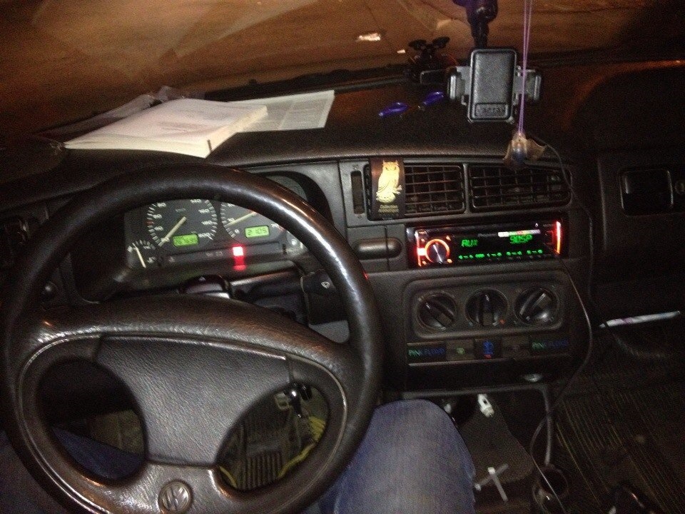 Мафон — пионер на пионер — Volkswagen Golf Mk3, 1,8 л, 1994 года ...