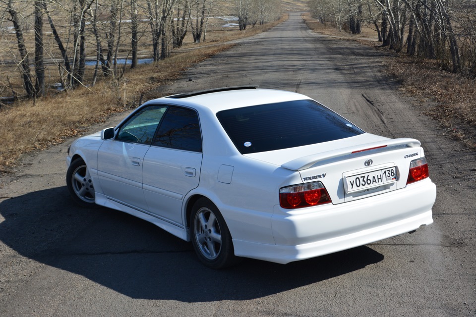 Весенняя фото-сесия! — Toyota Chaser (100), 2,5 л, 2000 года ...