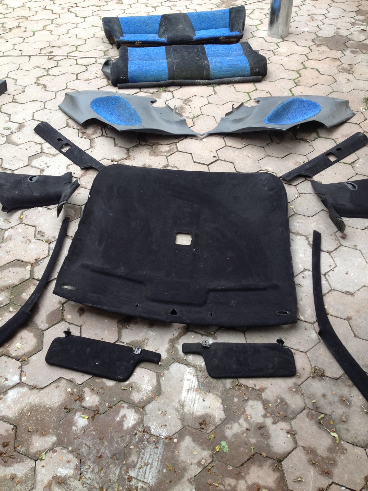 Продам потолок обтянутый алькантарой (временный пост) — Nissan 200SX ...