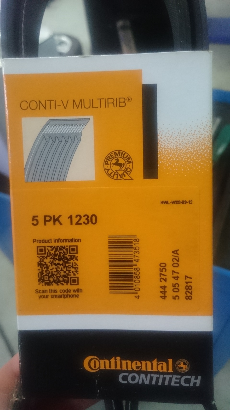 5PK1230 ПОЛИКЛИНОВЫЙ РЕМЕНЬ 5 PK 1230 CONTITECH | Запчасти на DRIVE2