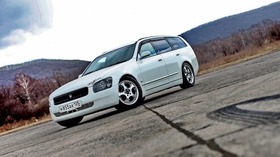 Заколхозил задние амортики. — Nissan Stagea (M35), 2,5 л, 2002 года ...