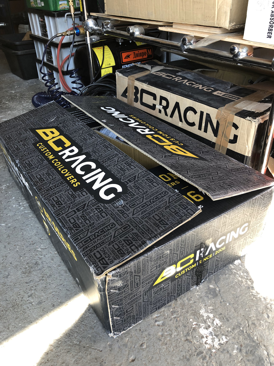 Поставил койловеры. 🔧🔩📦 BCRacing Coilovers. — Volkswagen Tiguan (2G), 2 ...