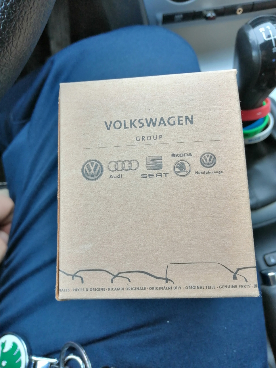 Эмблема задняя. Всё ок. — Skoda Octavia A5 Mk2, 1,4 л, 2009 года ...