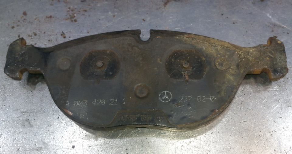 0034202120 Колодки тормозные VAG | Запчасти на DRIVE2